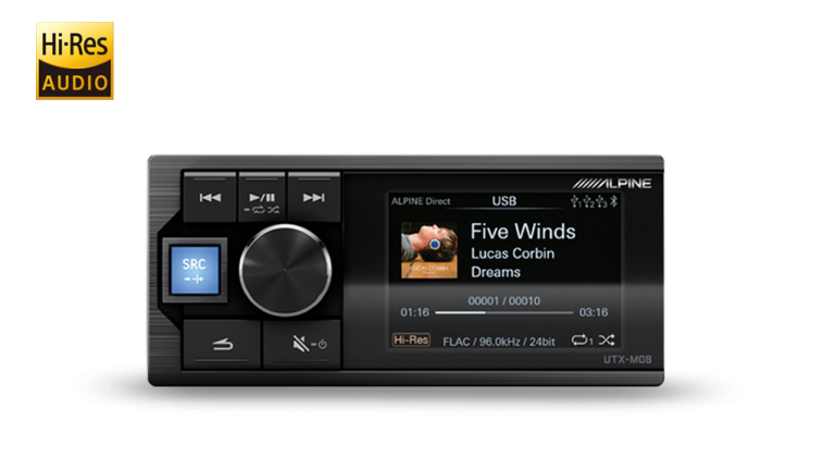 ALPINE UTX-M08S [ADD-IN DSP AUDIO PLAYER] เครื่องเล่นเสียงเพลง DSP ...