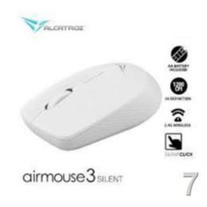 Alcatroz Airmouse 3 Wireless Mouse White | Lazada PH