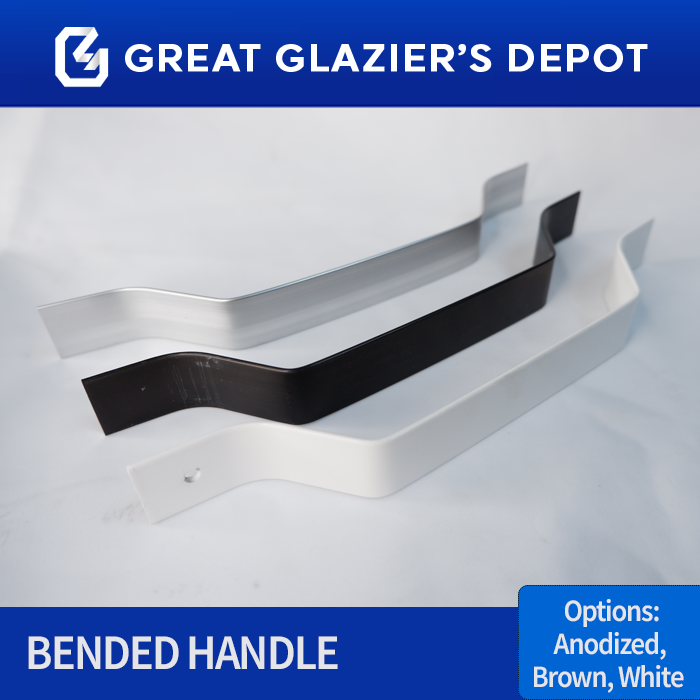 Bended Handle for Aluminum Swing Door (White, Brown, Anodized) | Lazada PH