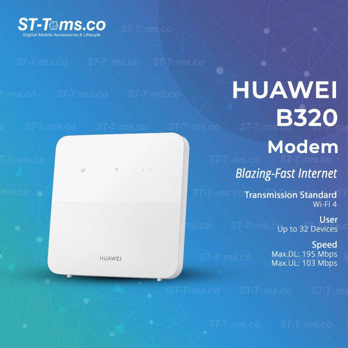 Huawei B320 4G CPE 5S LTE 195Mbps WiFi 300 Mbps Modem Wifi | Lazada Indonesia