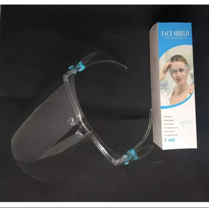 Eyeglass Type Face Shield UltraClear AntiFog COD | Lazada PH