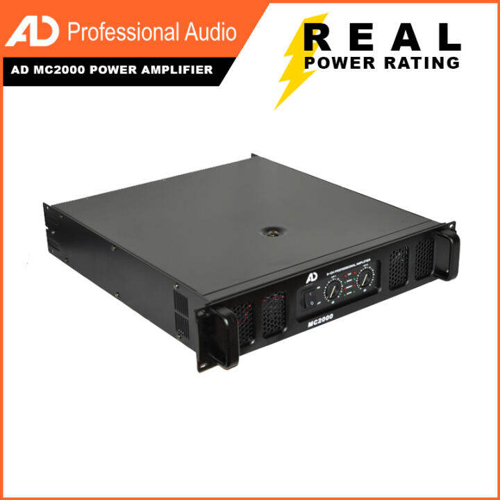 AD MC2000 Series Professional Amplifier RMS 650W X 2 8OHMS | Lazada PH