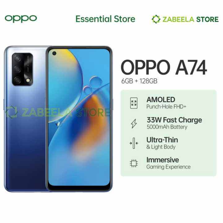 OPPO A74 6/128 [Ram 6gb Rom 128] Garansi Resmi | Lazada Indonesia