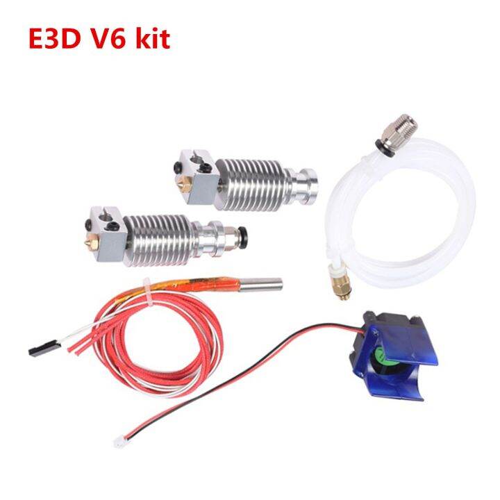 3d printer nozzle E3D V6 extruder upgrade kit 1.75mm/0.4mm aluminium ...