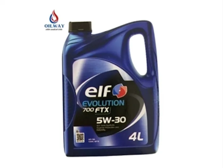 elf [ 5W-30 ] 4 ลิตร น้ำมันเครื่องเบนซินกึ่งสังเคราะห์ EVOLUTION 700 FTX (API SP) (ILSAC GF-6 ...