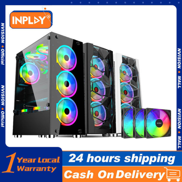 INPLAY PC Case Gaming Computer Case METEOR 01METEOR 03 Mid-Tower ATX ...