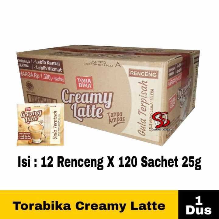 TORABIKA CREAMY LATTE KOPI KARTON DUS | Lazada Indonesia