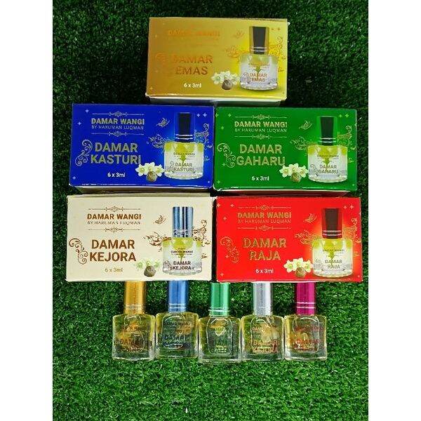 Damar Wangi Haruman Luqman minyak kasturi 5ml | Lazada
