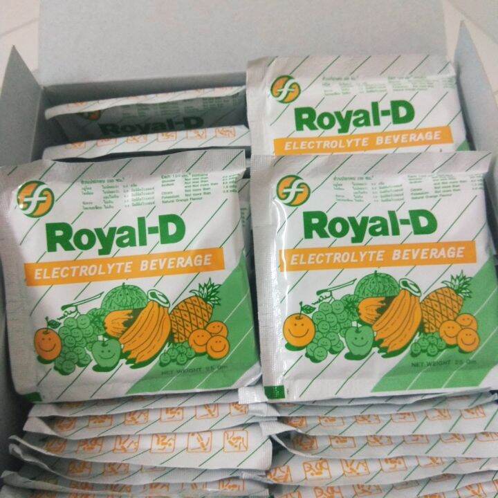 Thailand Royal-D 电解质饮料 25g Electrolyte Beverage 25g Fruit Flavour水果味 | Lazada