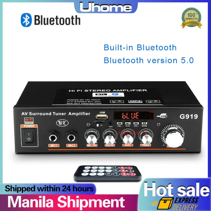 【Manila Shipping + 24 hours delivery】360W G919 Mini Amplificador ...