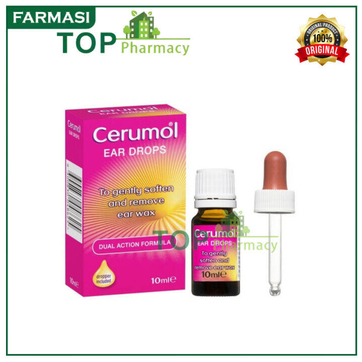 Cerumol Ear Wax Softener dual Action Formula 10ml | Lazada