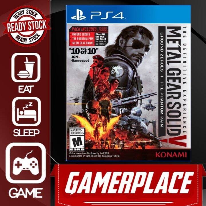 PS4 Metal Gear Solid V The Definitive Experience (English*Disc*New Seal ...