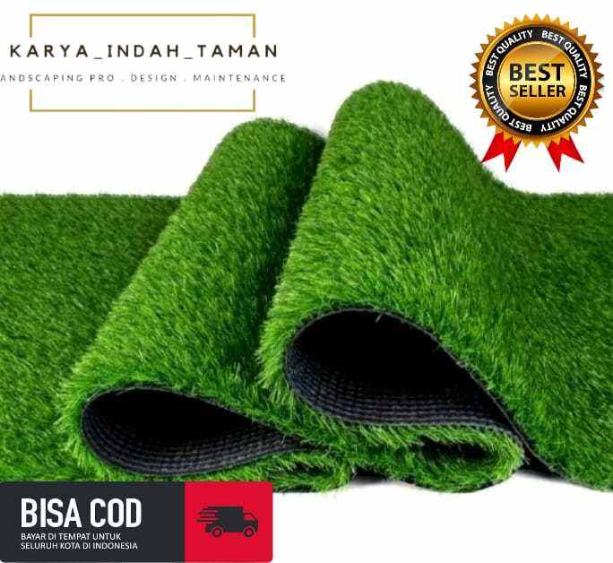 Rumput sintetis type swiss premium ukuran 1X1M murah berkualitas ...