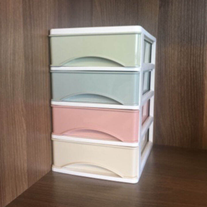 Office desktop storage box drawer A4 paper storage cabinet mini cute ...