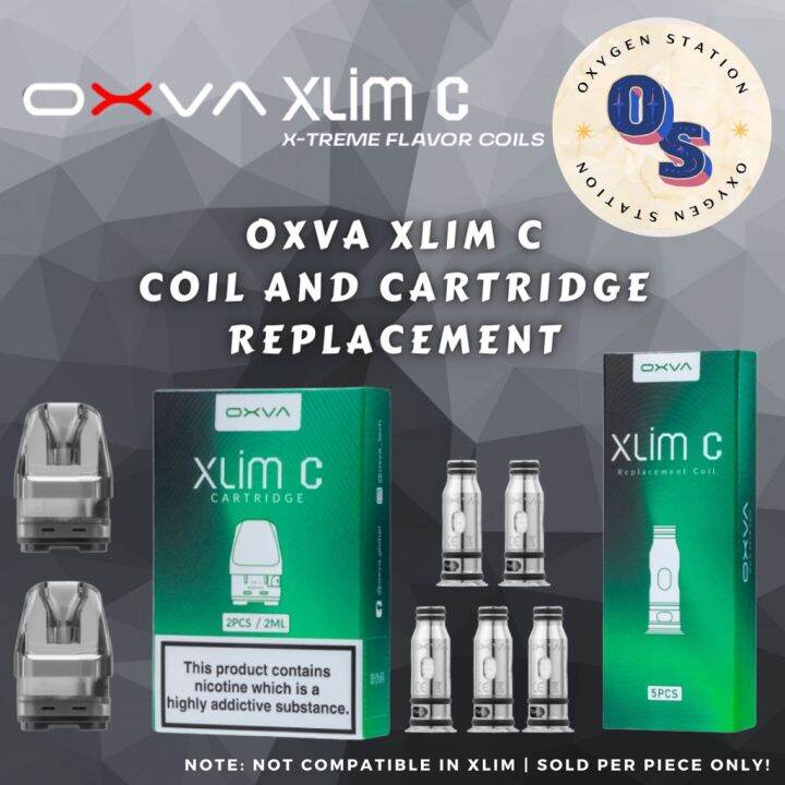 LEGIT Oxva Xlim C Cartridge Replacement Oxva Xlim Coil Replacement SOLD ...