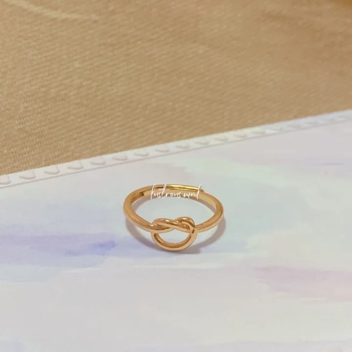 【Spot in Manila】Adjustable Knot Promise Ring | Tala by Kyla Inspired ...