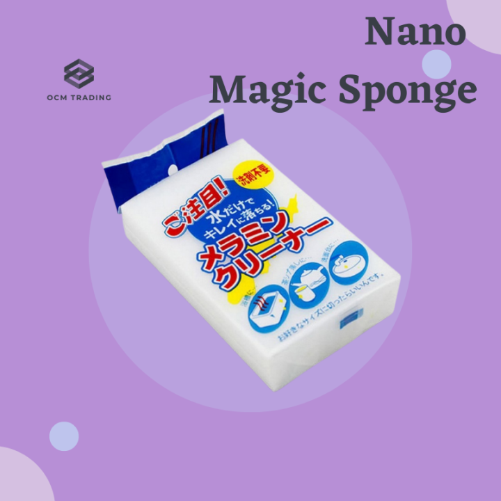 Sponge Nano Magic Sponge Viral Magic Eraser Span Cleaning Melamine ...