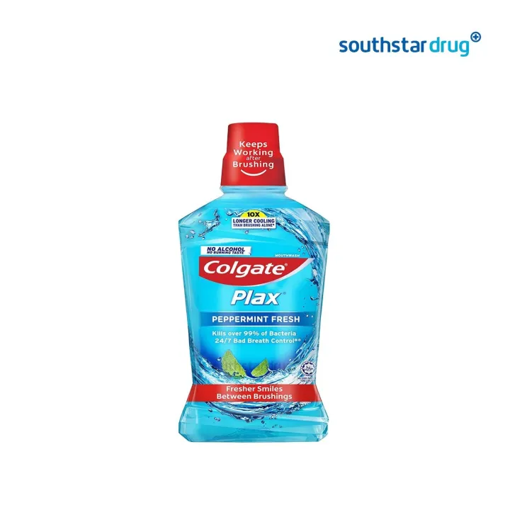 Colgate Plax Peppermint Fresh Mouthwash 500ml | Lazada PH