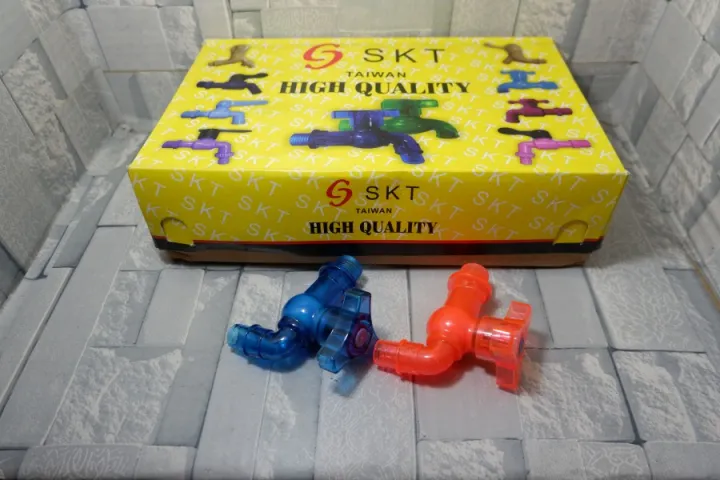 Kran Air Tembok Multi Keran Air Warna | Lazada Indonesia