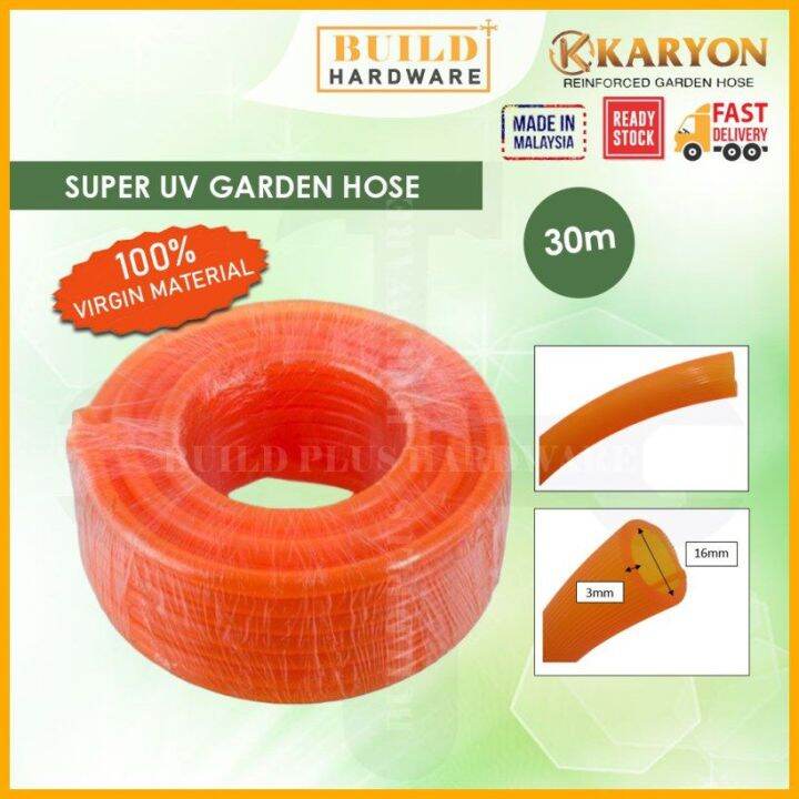 30m X 30mm Super Uv Hose/ Garden Hose Lawn Pvc Pipe Getah Paip Rumah ...
