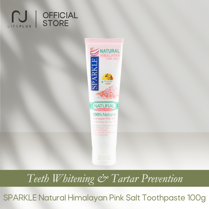 SPARKLE Natural Himalayan Pink Salt Toothpaste 100g | Lazada PH