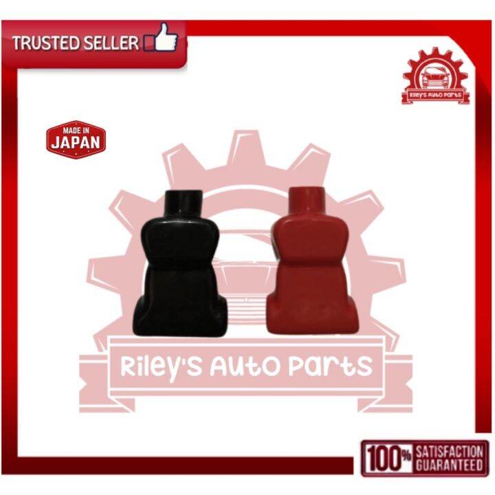SEIWA BATTERY TERMINAL COVER SET(BLACK RED) MADE IN JAPAN led car ...
