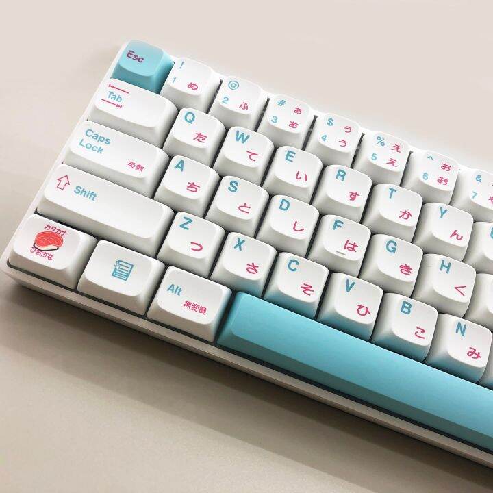 Japanese Custom Sushi Theme Keycaps XDA Material Sublimation PBT Anime ...