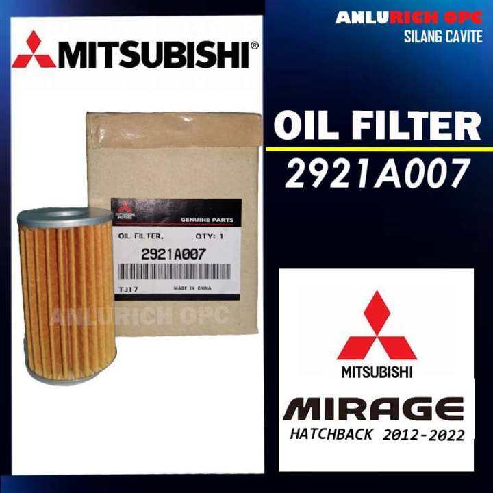 MITSUBISHI GENUINE OIL FILTER for MITSUBISHI MIRAGE HATCHBACK 2012-2022 ...