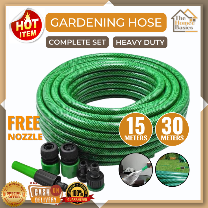 The Homee Basics - The Homee Basics - 15, 30 Meter Water Hose PVC ...