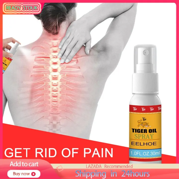30ML Tiger Oil Joint Spine Lumbar Pain Spray Pain Relief Spray Tiger ...