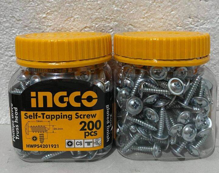 Ingco Self Tapping Screw Sold per Bottle | Lazada PH