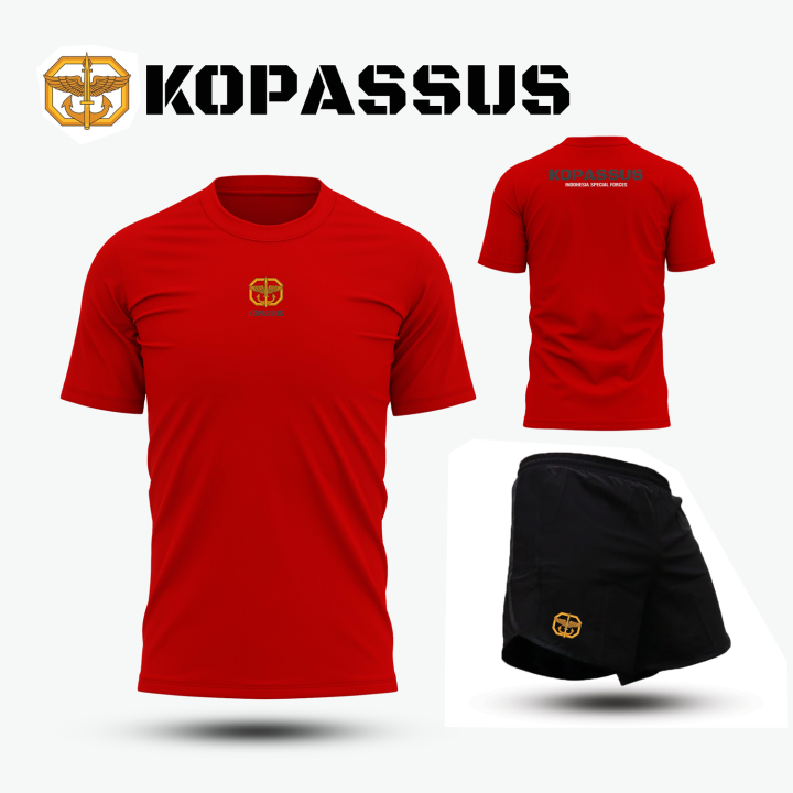 Baju Stelan Olahraga Kopassus / Kaos Lari Kopassus / Kaos Komando ... Baju Stelan Olahraga Kopassus / Kaos Lari Kopassus / Kaos Komando ...