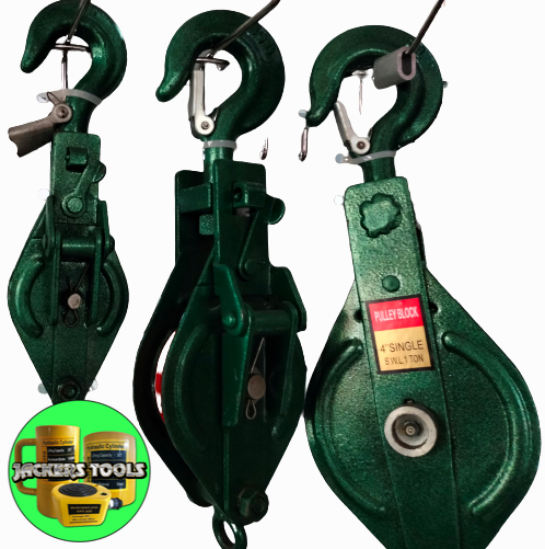 Jackers Tools Heavy Duty Pulley Block 0.25T 0.5T 1T / Lifting Pulley ...