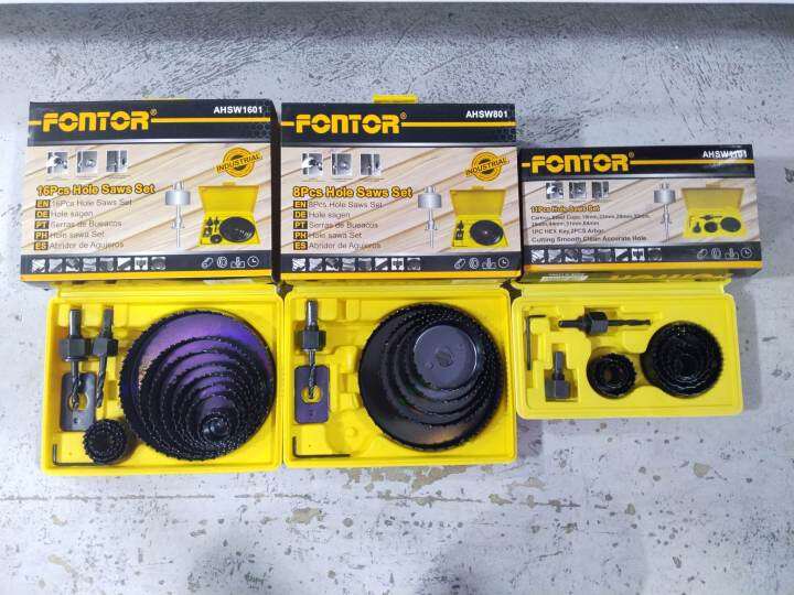 Fontor Hole Saws Set | Lazada PH