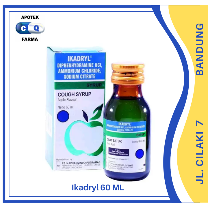 IKADRYL SIRUP 60 ML | Lazada Indonesia