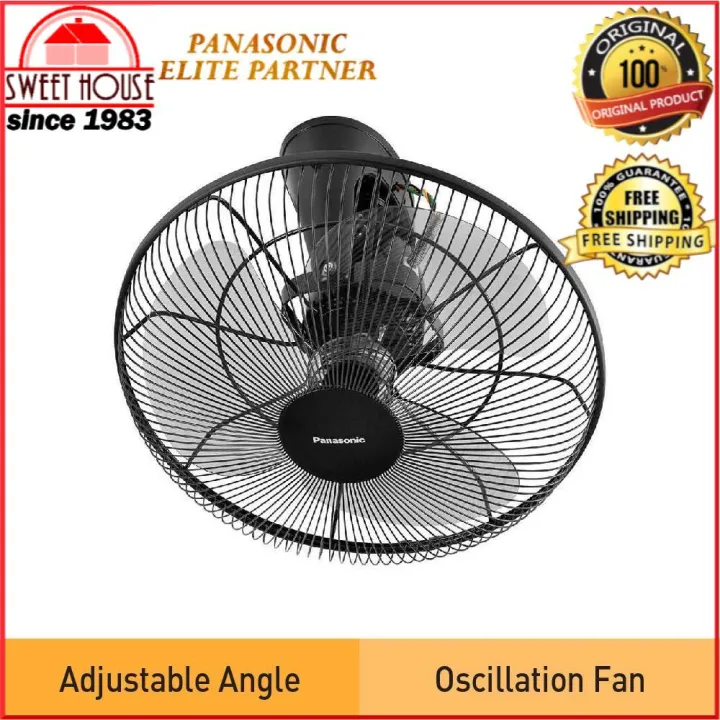 PANASONIC OSCILLATION FAN F-MQ409 (16 INCH) 5-SPEED ON/OFF | Lazada