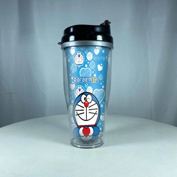 Tumbler Tinggi Doraemon Anime Manga Botol Minum Hadiah Souvenir Gelas ...
