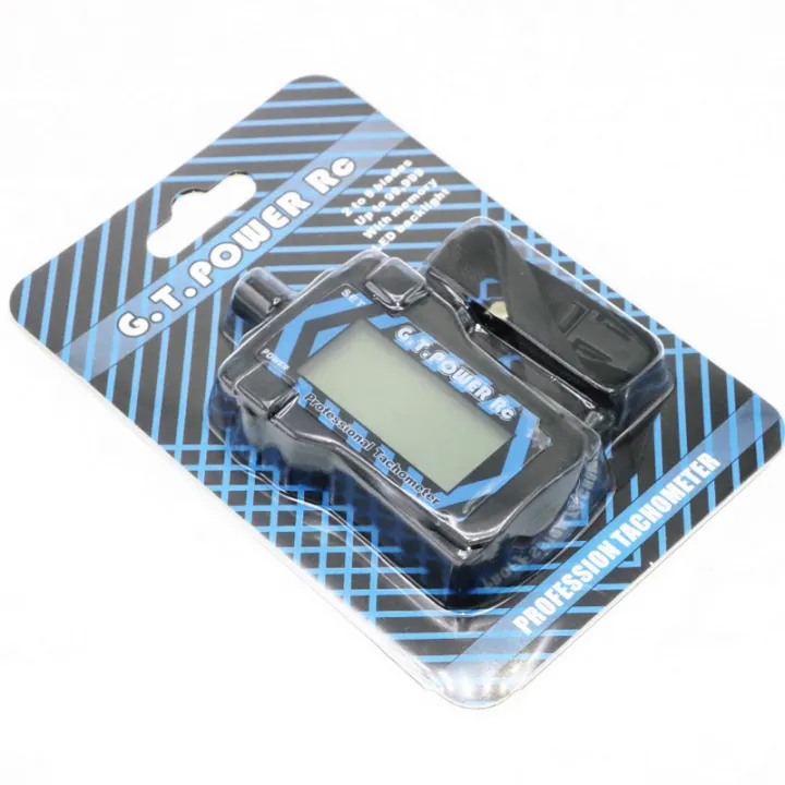 G.T. power model professional RC motor tachometer digital optical ...