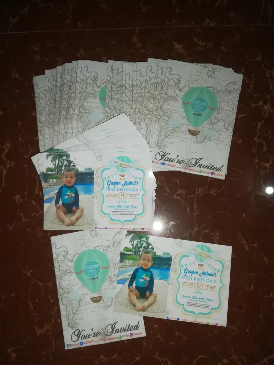 30pcs 4R sized Invitation | Lazada PH