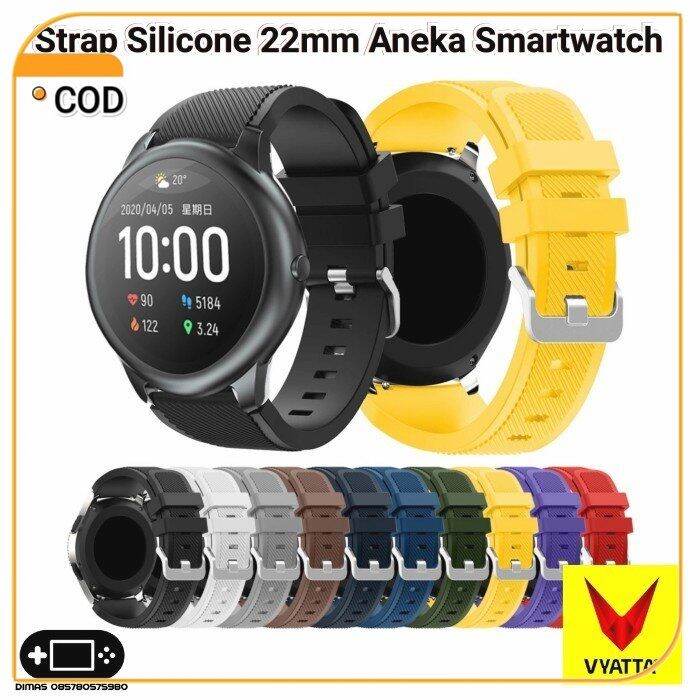 SA Strap Silicone 22mm Vyatta Fitme Spectre Gen 2 Ultra Evo One Silikon Strap Smartwatch Tali ...