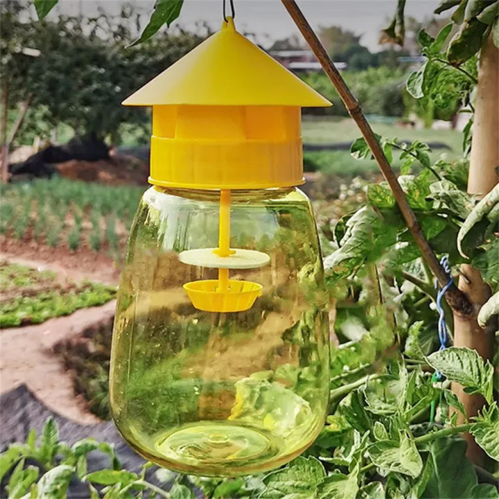 9QSS Easy to Use Hornets Flying Traps Killer Garden Supplies Wasp Trap ...