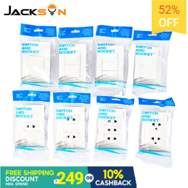 Outlet Socket For Wall Switches And Outlet 3 Gang Outlet Outlet With ...