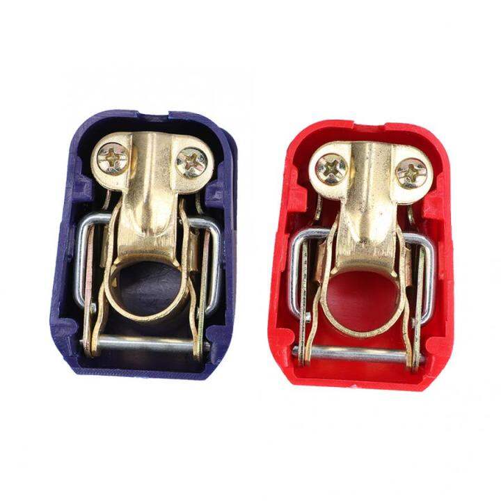 pair 1 Quick Release Battery Terminals Clamps Connector for Car Caravan ...