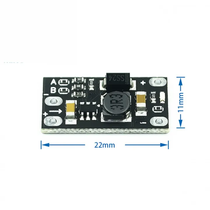 Mini DC-DC Boost Step Up Converter 3V 3.2V 3.3V 3.7V 5V 9V to 12V Voltage Regulator PCB Board ...