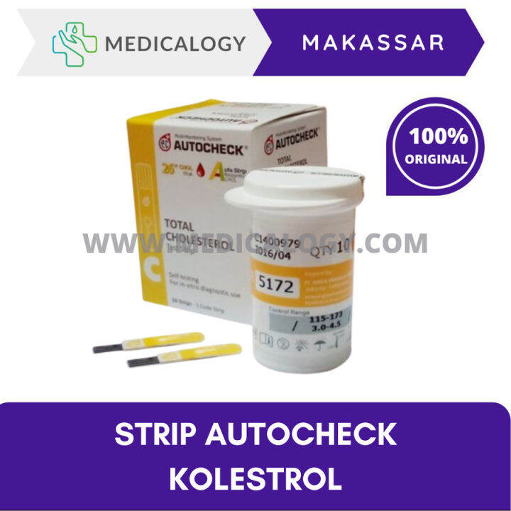 Autocheck Strip Kolestrol | Lazada Indonesia