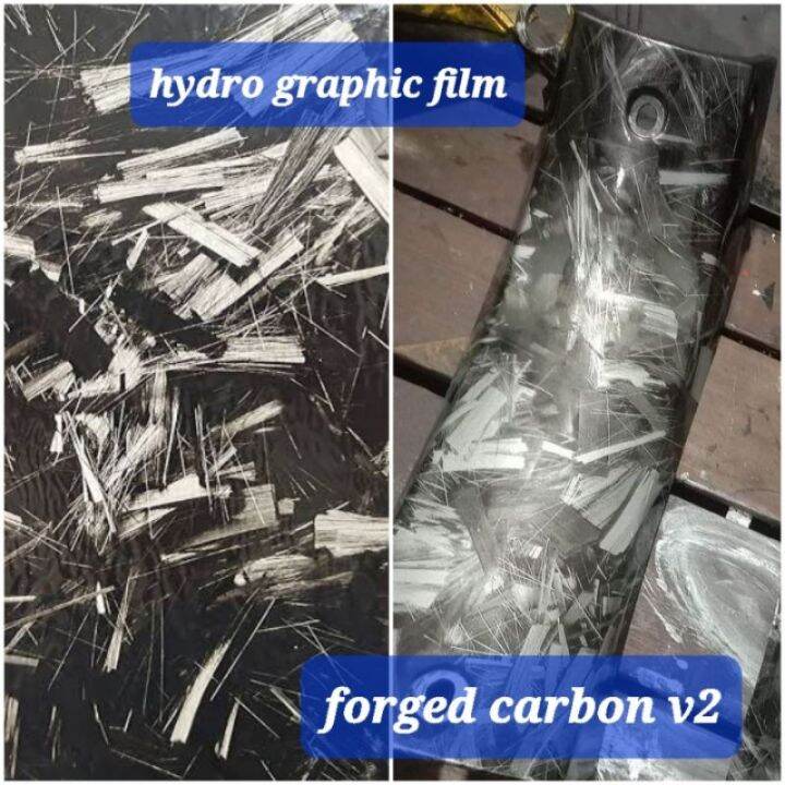 HYDRO DIP FILM FORGED CARBON V2 PATTERN WATER TRANSFER FILM 0.5 X 1M ...