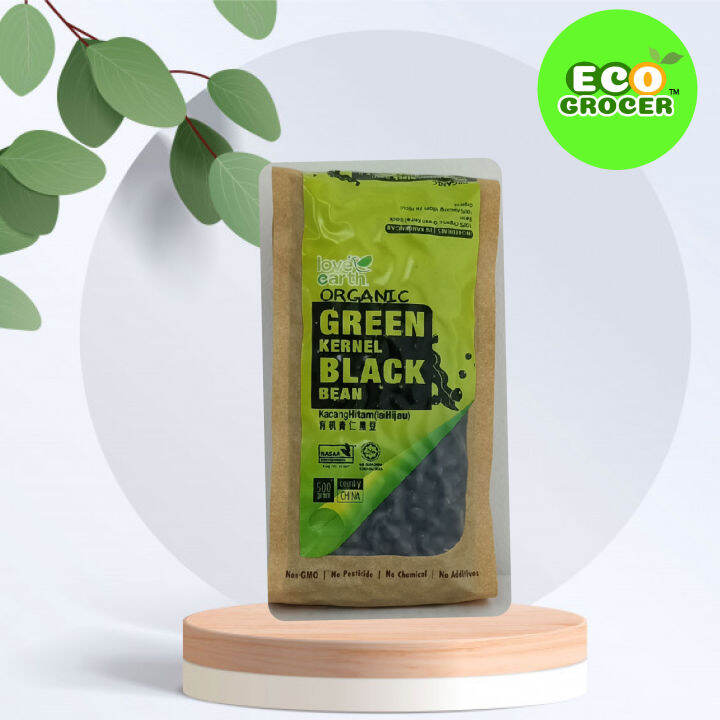 Love Earth -Organic Green Kernel Black Bean 有机绿仁黑豆 500g | Lazada