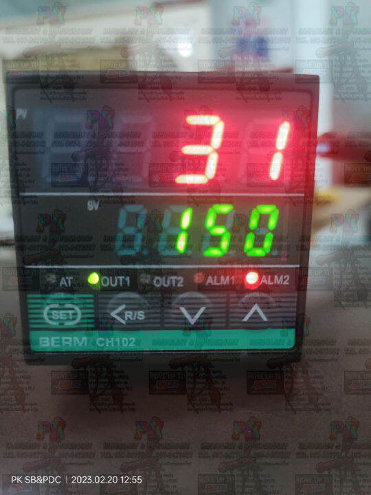 PID Temperature controller Berm CH102 / ตัวควบคุมอุณหภูมิดิจิตอล / PID Controller | Lazada.co.th