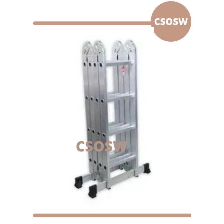 Krisbow Tangga Lipat Aluminium Multifungsi 4.4Mtr Multipurpose Ladder ...