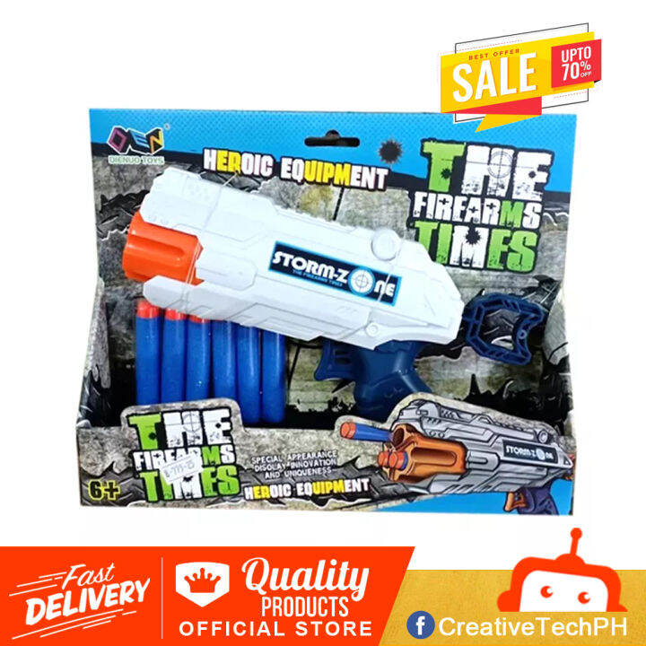 Storm-Zone Heroic Equipment Blaster Gun Toys for Kids by Creative Tech ...